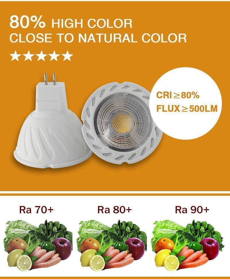 SMD LED Bulb MR16 5W AC120V AC230V Light